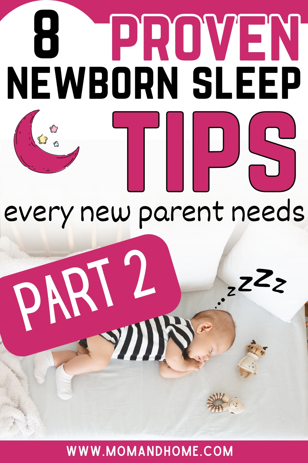 8 Proven Newborn Sleep Tips For New Parents - (Part 2) - Mom And Home